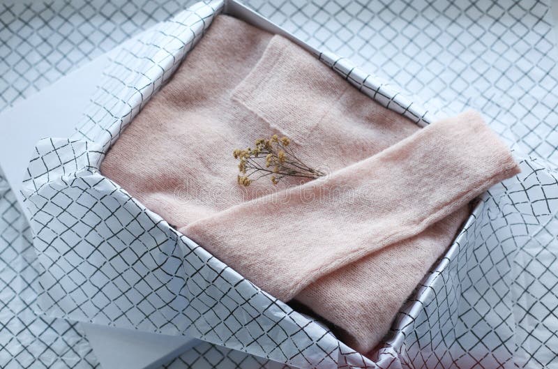 Pink Cashmere Fabric Texture, Natural Wool Draped, Top View Stock Photo ...