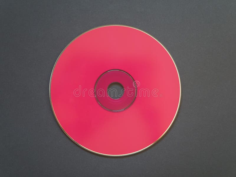 Pink CD compact disc stock image. Image of disc, audio - 239138235
