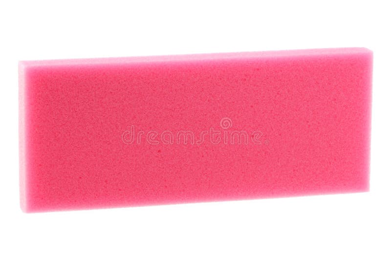 Pink Cement (Plaster) Sponge Stock Image - Image of studio, sanitary ...