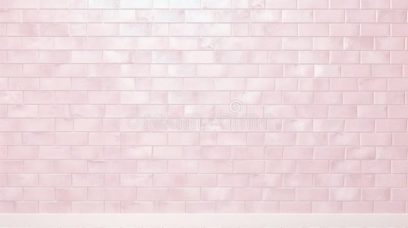 Pink Ceramic Tile Wall Texture and Background for Interior or Exterior ...