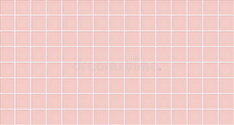Pink Ceramic Tiles Texture Background Vector Illustration Stock Vector ...