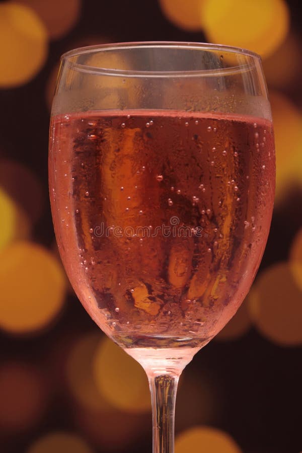 Pink champagne stock photo. Image of bubbly, crystal - 18414720