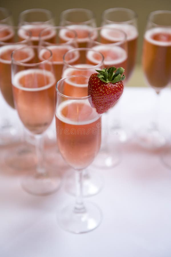 Pink champagne stock image. Image of event, table, champagne - 5100803