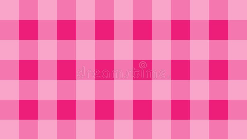 Pink Checkered Pattern Arranged in Alternating Colors Stock Vector ...