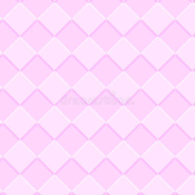 Pink Checkered Square Background Stock Vector - Illustration of pattern ...