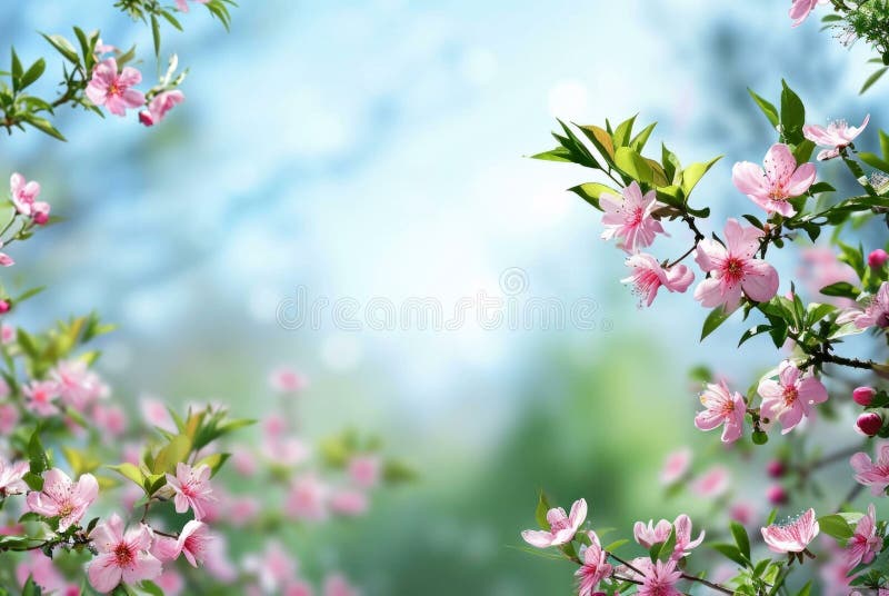 Pink Cherry Blossom in Spring Blossom in Spring Pink Cherry Blossom ...