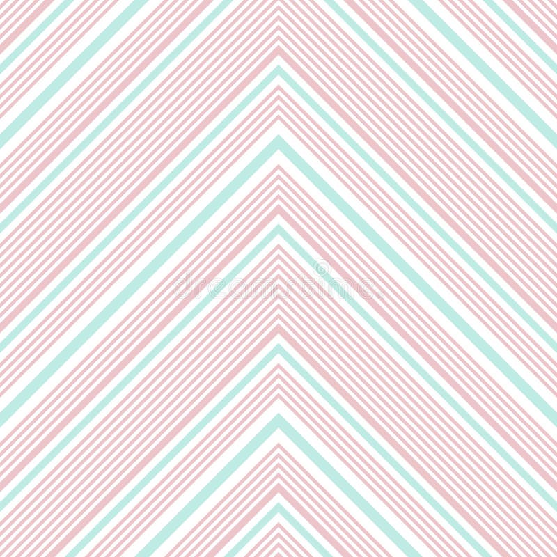 Pink Chevron Diagonal Stripes Seamless Pattern Background Stock Vector ...