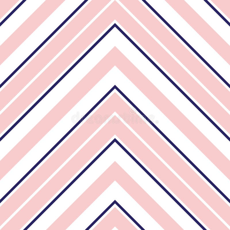 Pink Chevron Diagonal Stripes Seamless Pattern Background Stock Vector ...