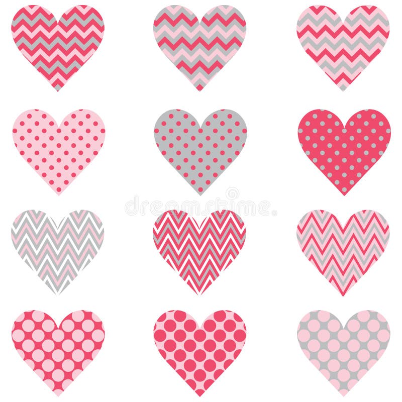 Pink Chevron Clipart