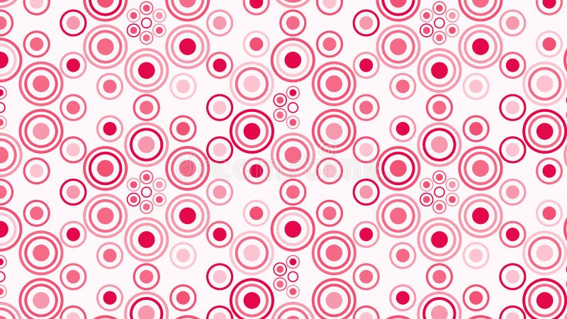 Pink Circle Pattern stock vector. Illustration of swatch - 163051164