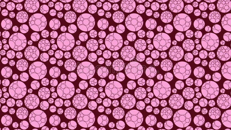 Pink Circle Pattern Background Stock Vector - Illustration of geometry ...