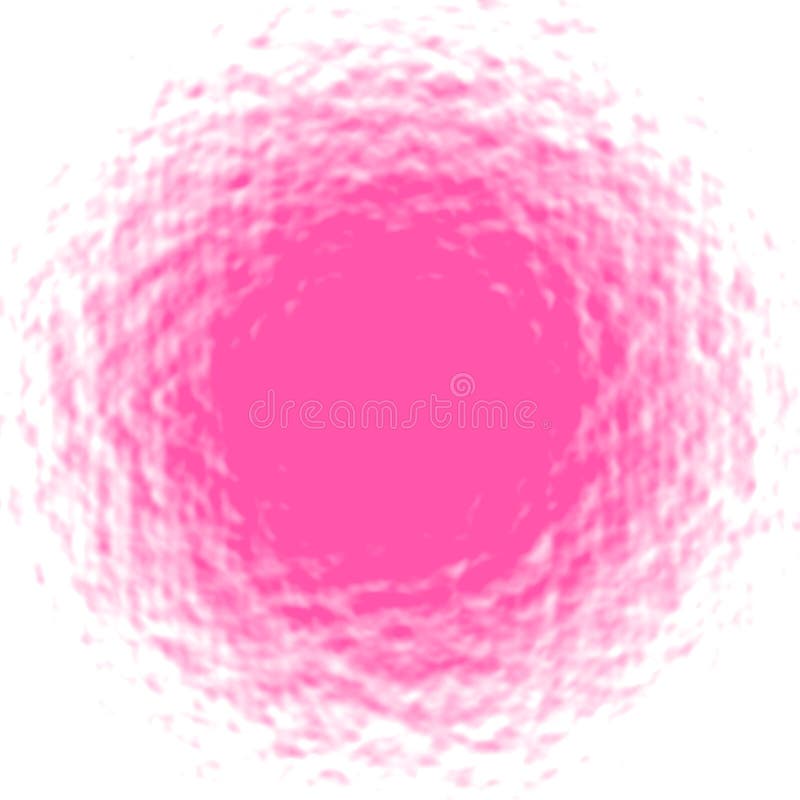 Pink Circle Shape Label for Website Graphics Stock Illustration ...