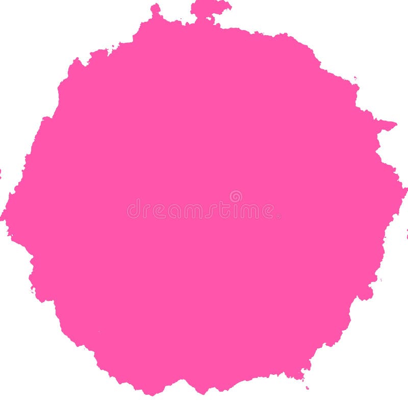 Pink Circle Shape Label for Website Graphics Stock Illustration ...