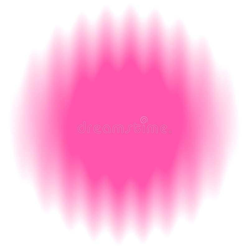 Pink Circle Shape Label for Website Graphics Stock Illustration ...