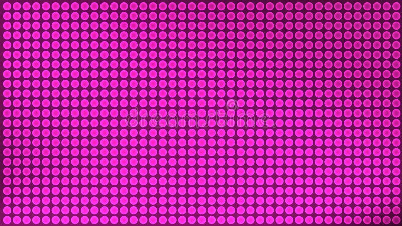 Pink Circles Arranged in Rows and Columns Gradient Effect Stock ...