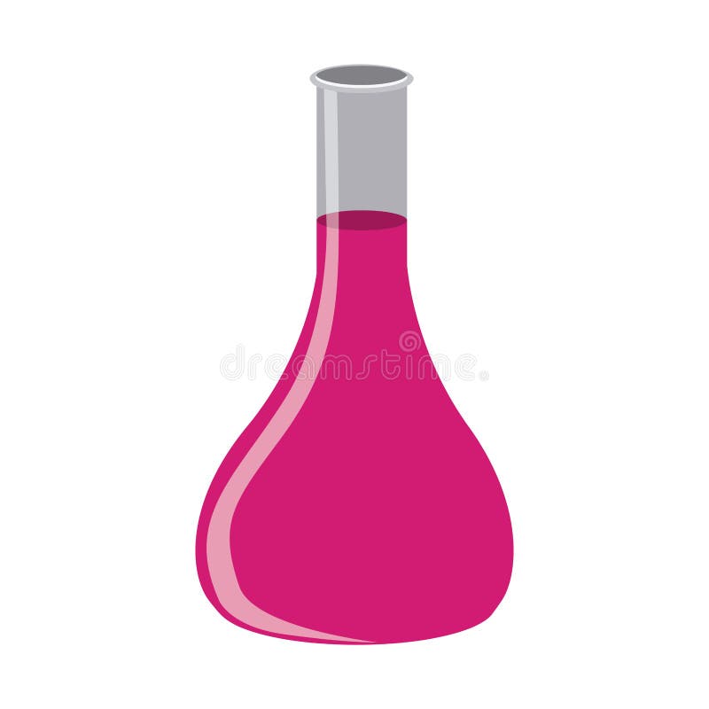 Pink Clinical Analysis Icon Stock Illustration - Illustration of ...
