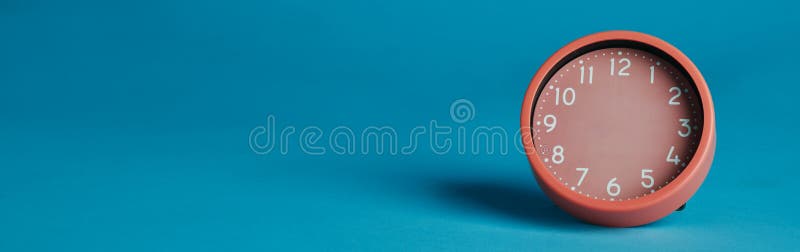 Pink Clock without Hour or Minute Hands Stock Image - Image of ...