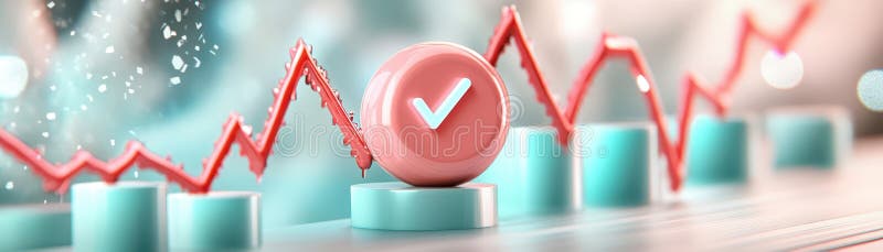 Pink Clock on White Table, Visual Representation of Time Management and ...