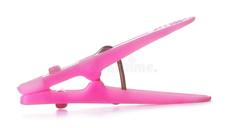 Pink Clothespin stock photo. Image of hang, laundry, color - 35378120