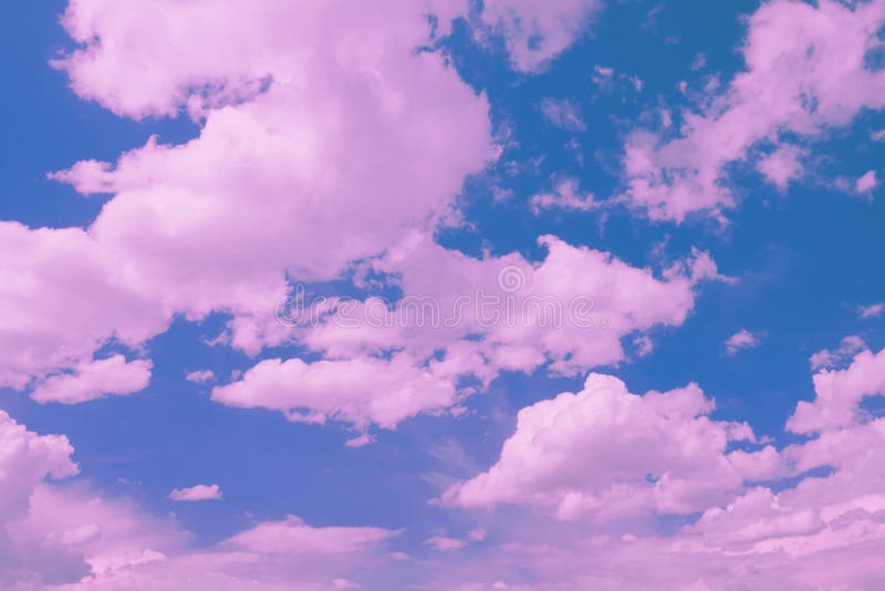 Pink Clouds, Sky Background Stock Photo - Image of pink, color: 237360420