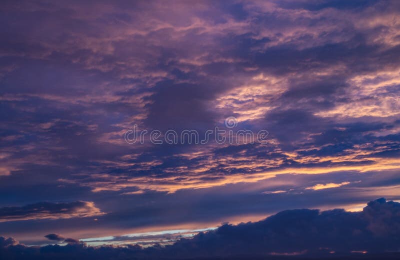Pink sunset close up stock image. Image of colourful - 188154837