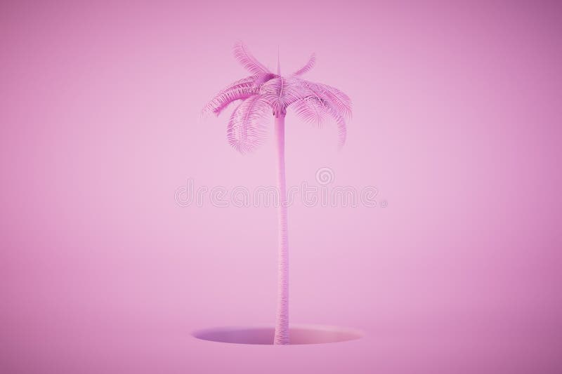 3d Pink Palm Tree Stock Illustrations – 1,217 3d Pink Palm Tree Stock ...