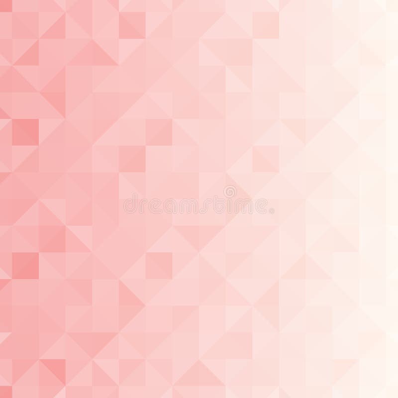 Pink Color Abstract Background, Triangle Pixel Mosaic. Abstract ...