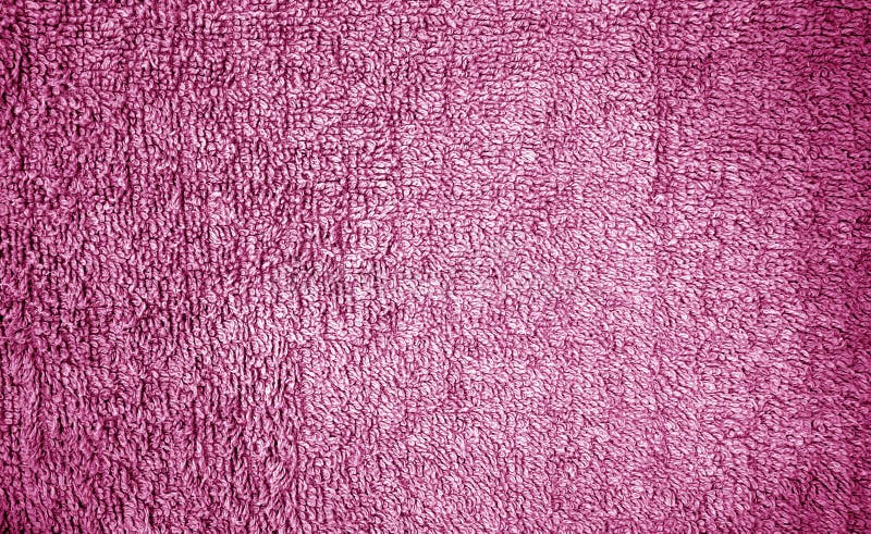 Pink Color Bath Towel Texture Stock Photo - Image of fabric, fluffy ...