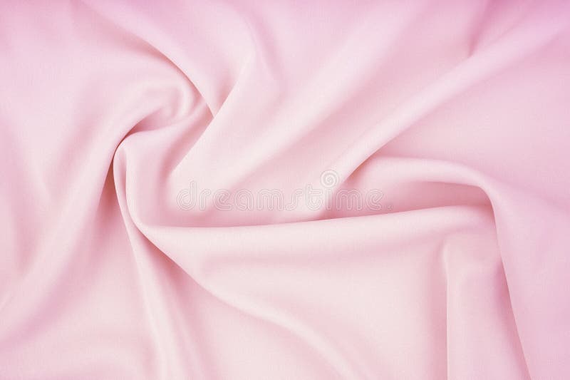 The Pink Color Cloth Waves Background Texture Stock Photo - Image of ...