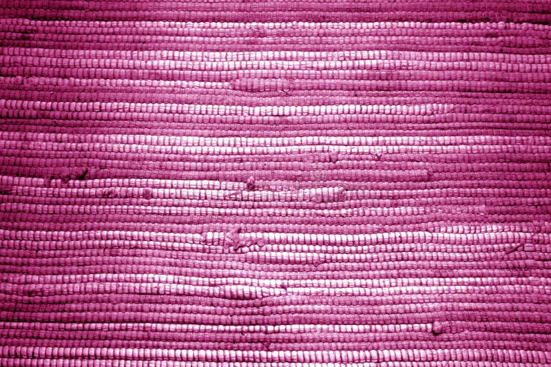 Pink Color Handmade Rag Carpet or Mat Texture Stock Image - Image of ...