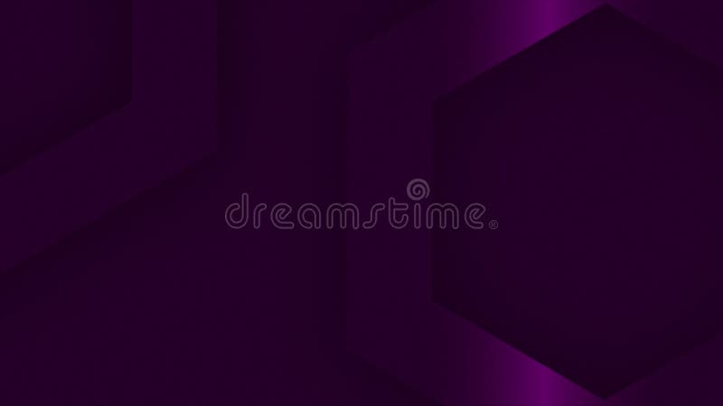 Pink Color Hexagonal Shapes Rotating Futuristic Dark Premium Loop Able ...