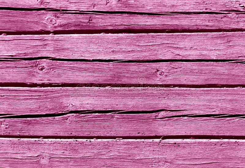 Pink color log house wall. stock image. Image of pattern - 79613945
