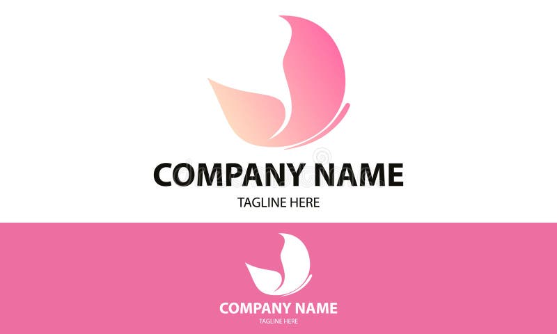 Pink Color Beautiful Bird Pigeon Logo Design Stock Illustration ...