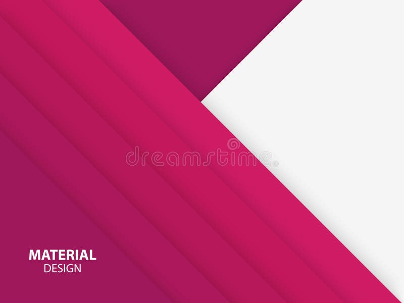 Pink Color Material Design Background Stock Vector - Illustration of ...