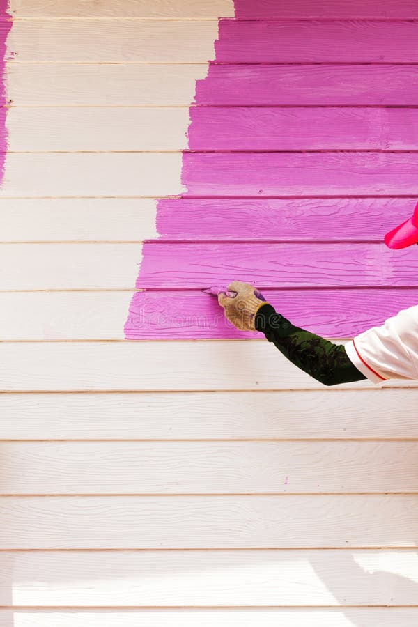 Pink color painting wall stock photo. Image of painting - 41984482