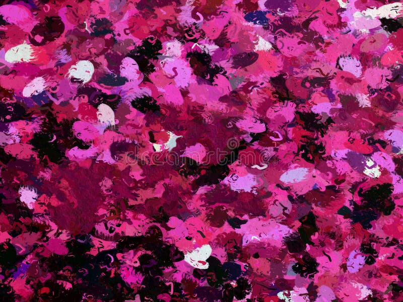 Pink Color Pattern Background Stock Illustration - Illustration of ...