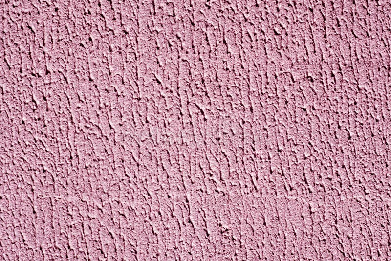 Pink Color Plaster Wall Texture. Stock Photo - Image of abstract, aged ...