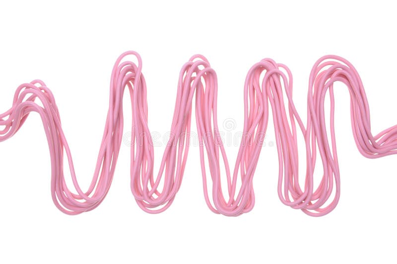 Swirl pink cable stock photo. Image of abstract, colorful - 26459458