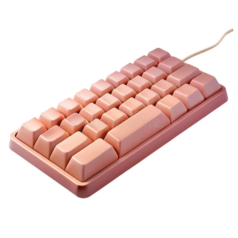 Pink Computer Keyboard Stock Illustrations – 6,363 Pink Computer ...