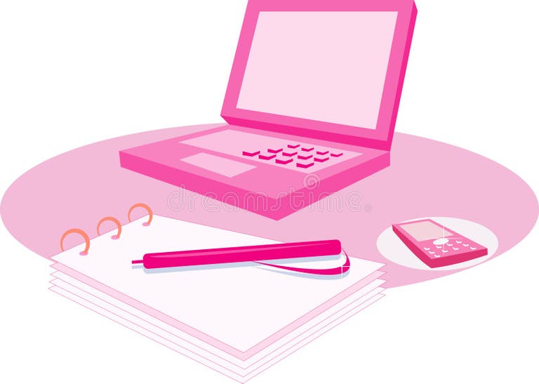 Pink Computer Keyboard Stock Illustrations – 7,576 Pink Computer ...