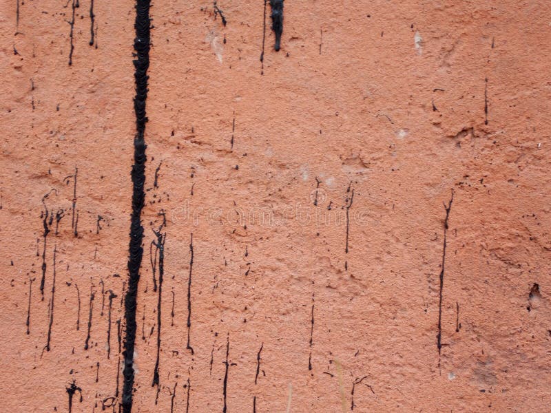 Pink Concrete Wall Texture with Paint Drips Stock Image - Image of ...