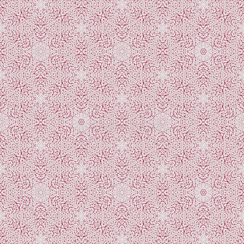 Pink Continuous Pattern in Indian Ethnic Style Stock Illustration ...