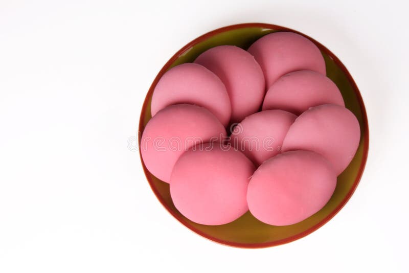 Pink Cookies stock image. Image of icing, round, home - 49554401