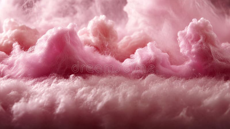Pink Cotton Candy Clouds Abstract Texture Background High Quality Image ...