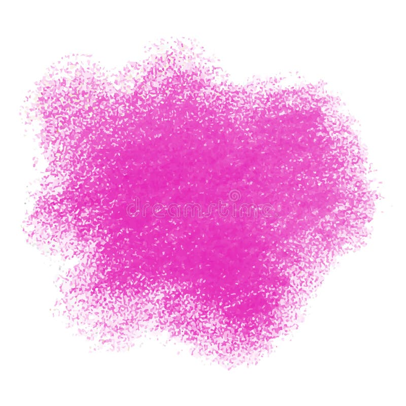 Pink Crayon Scribble Texture Stain Isolated on White Background Stock ...