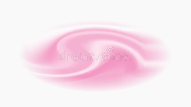 Pink cream twisted funnel stock vector. Illustration of spin - 84538642