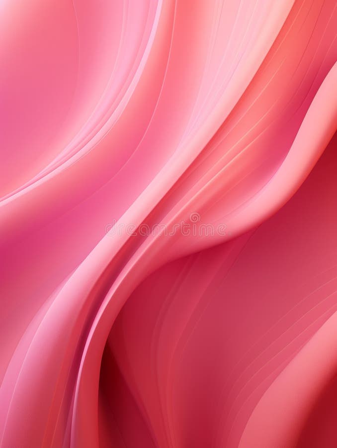 Pink Creative Abstract Wavy Texture. Stock Illustration - Illustration ...