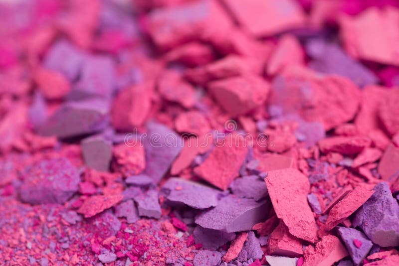 Pink Crushed Pastel Crayon Macro Stock Image - Image of colorants ...
