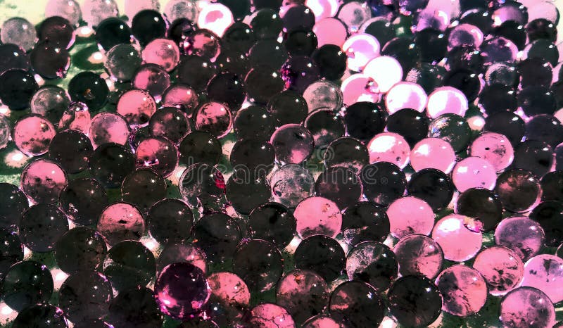 Texture Of Pink Crystal Bubbles Stock Photo - Image of sparkle, light ...