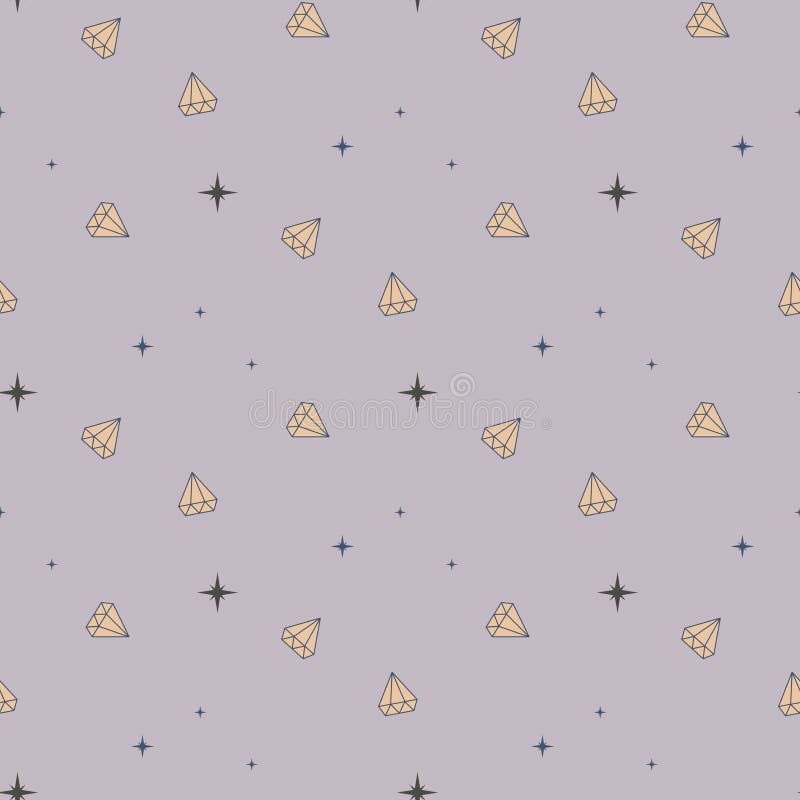 Pink crystals pattern stock vector. Illustration of paper - 265320668